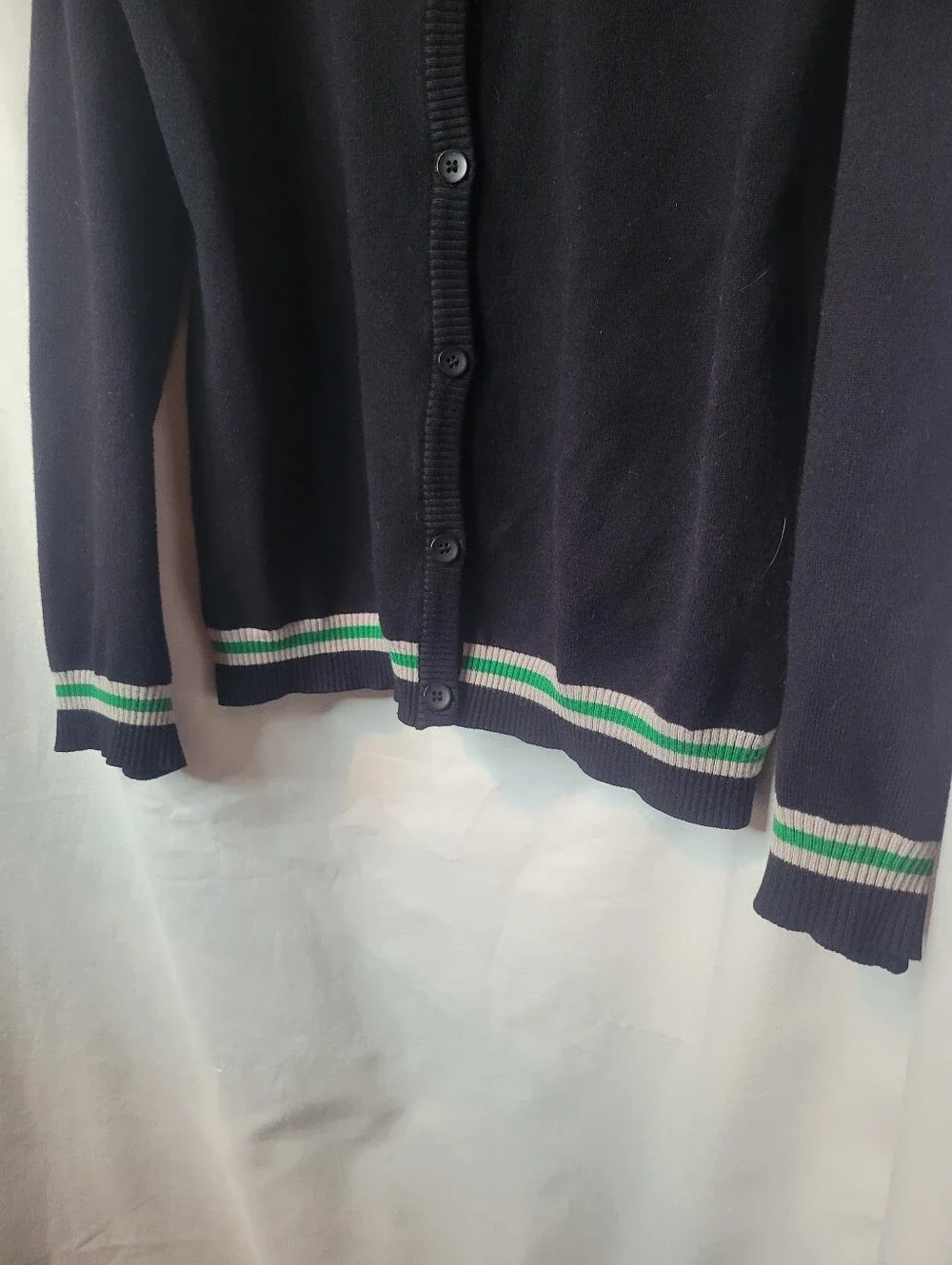 Warner Bros. | Sweaters | Slytherin House Crest Black Cardigan With ...